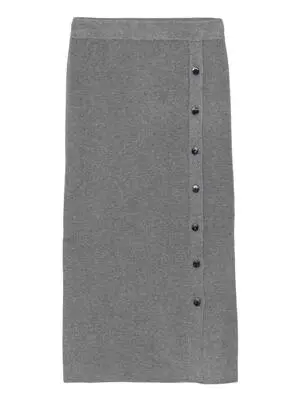 Liu Jo Midi Skirt - Grey