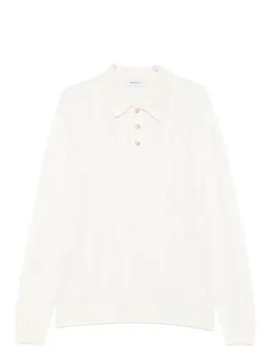 GRAN SASSO Long Sleeve Sweater - White