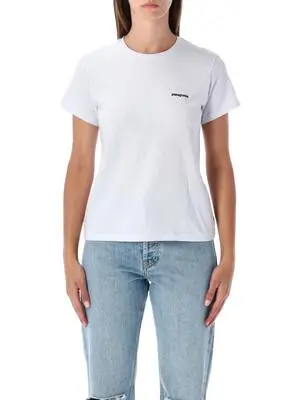 Patagonia P-6 Logo Responsibili-tee - White