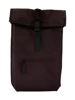 Rains Rolltop Rucksack W3 Backpack - Burgundy