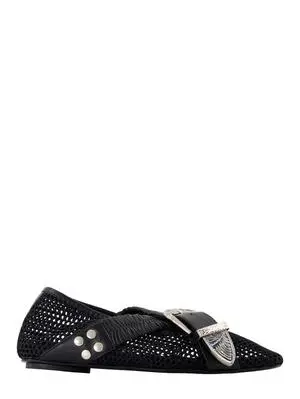 Toga Ballerinas Aj1434 Mesh - Black