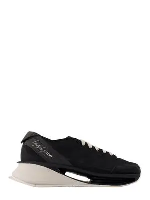 Y3 S-gendo Run Leather Sneakers - Black