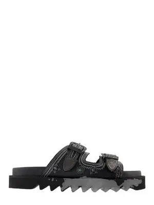 Toga Aj1432 Leather Sandals - Black