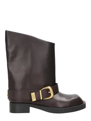 Steve Madden Leather Boots - Brown