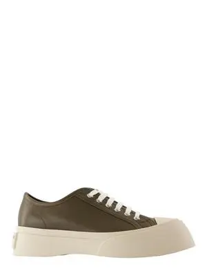 Marni Leather Sneakers - Green
