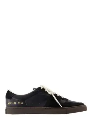 COMMON PROJECTS Bball Slim Leather Sneakers - Black