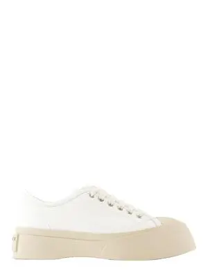MARNI Lace-Up Leather Sneakers
