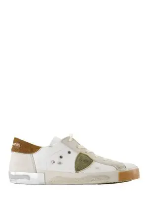 Philippe Model Leather Low-top Sneakers - White