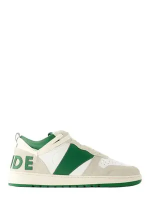 Rhude Rhecess Low Leather Sneakers - White