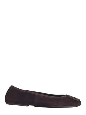Tory Burch Reva Ballerinas - Brown