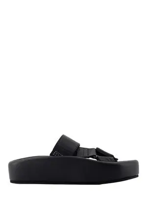 MAISON MARGIELA Leather Sandals - Black