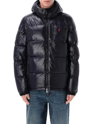 Ralph Lauren Glossed Down Jacket - Black