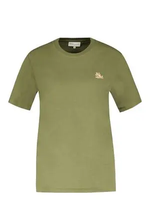 Maison Kitsuné Chillax Fox Patch T-shirt - Green