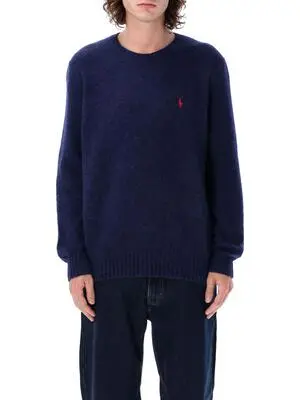 Ralph Lauren Crew Neck Jumper - Brght Navy