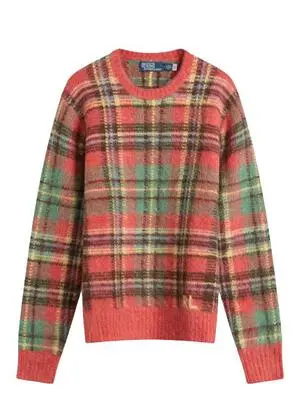 Polo Ralph Lauren Plaid Sweater - Red