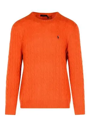 Ralph Lauren Wool And Cashmere Sweater - Orange