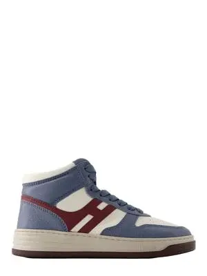 Hogan H630 Leather Sneakers - Blue