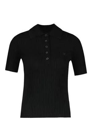 COURREGES Signature Polo - Black