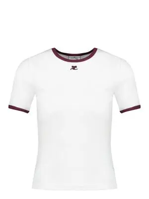 COURREGES Signature T-shirt - White