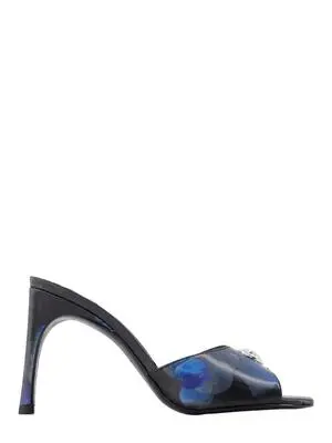 Coperni Holographic Logo Mules - Black