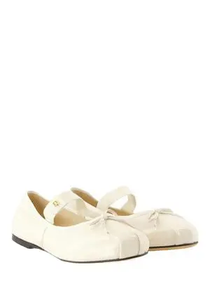 ANINE BING Ballerinas Jolie Leather - White