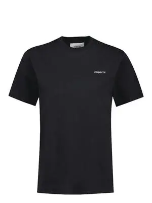 Coperni Cotton Logo Boxy T-shirt - Black