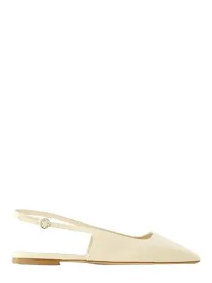 AeydĒ Liya Leather Sandals - White