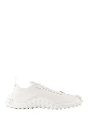 Ami Leather Sneakers - White