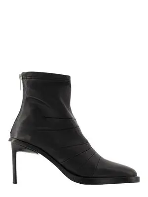 ANN DEMEULEMEESTER Hedy Leather Ankle Boots