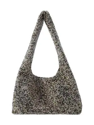 KARA Crystal Mesh Armpit Bag