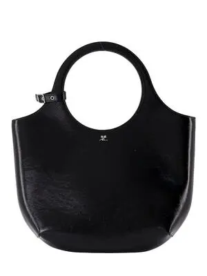 COURREGES Medium Holy Purse - Black