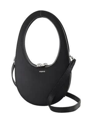 Coperni Mini Swipe Leather Bag - Black