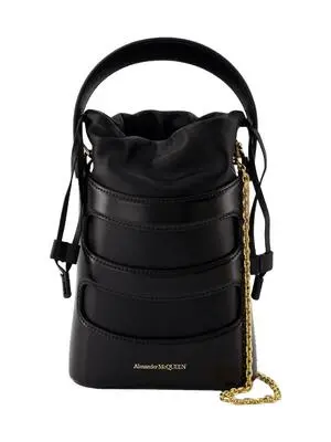 Alexander McQueen The Rise Mini Crossbody - Black