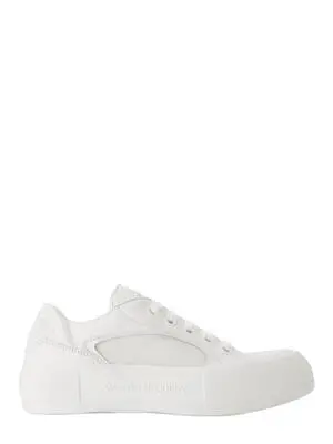Alexander McQueen Deck Sneakers - White