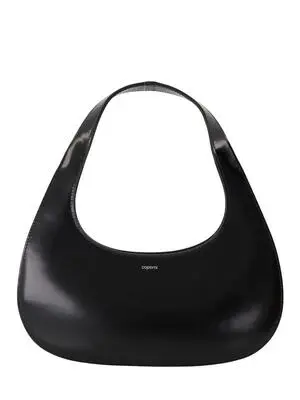 Coperni Leather Baguette Bag - Black