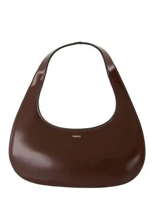 Coperni Leather Baguette Bag - Brown