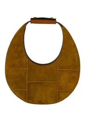 Staud Moon Leather Shoulder Bag - Brown