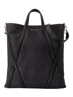 Alexander McQueen Harness Shopper Bag - Black