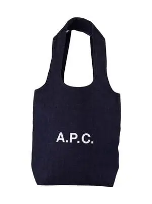A.p.c. Ninon Small Shopper Bag - Blue