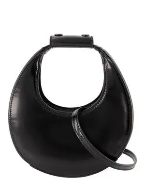 STAUD Good Night Moon Leather Purse