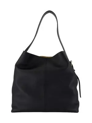 Alexander McQueen Leather Shopper Bag - Black