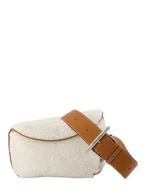 Alexander McQueen T-bar Sling Crossbody - White