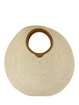 Cult Gaia Amun Raffia Bag - Neutral