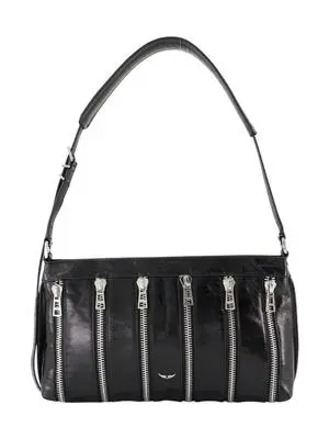 Zadig&Voltaire Leather Crossbody Bag - Black
