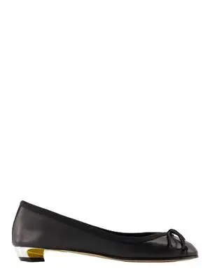 Alexander McQueen Armadillo Ballerinas Black