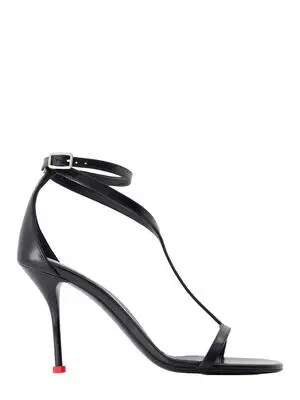 Alexander McQueen Harness Leather Pumps - Black