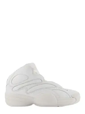 Alexander Wang Aw Hoop Leather Sneakers - White