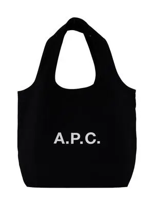 A.p.c. Ninon Shopper Bag - Black