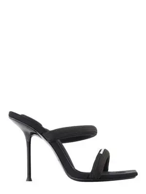 Alexander Wang Julie Nylon Sandals - Black