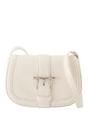 Alexander McQueen T-bar Mini Satchel - White